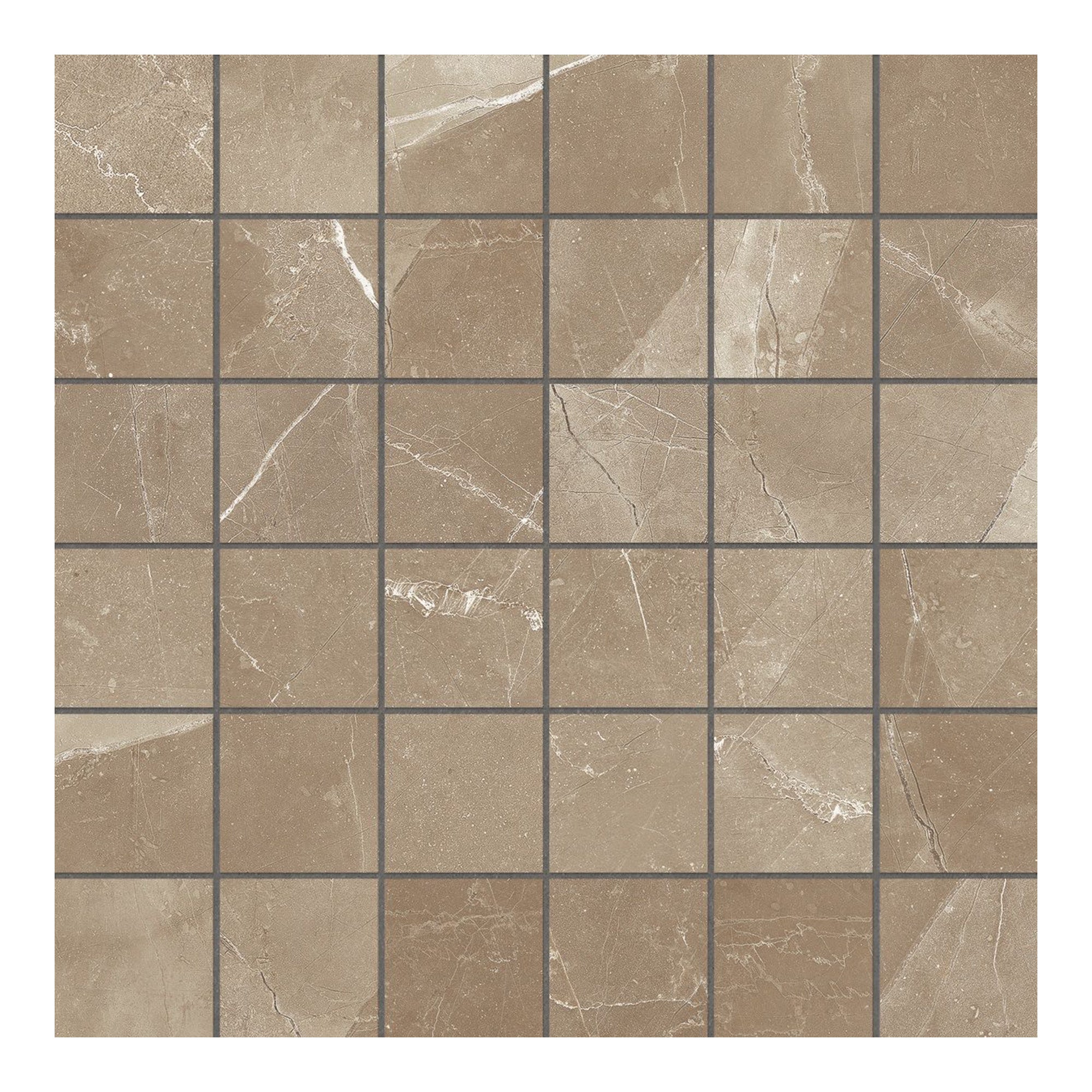 2x2 Klasiko Brown HD Porcelain Tile