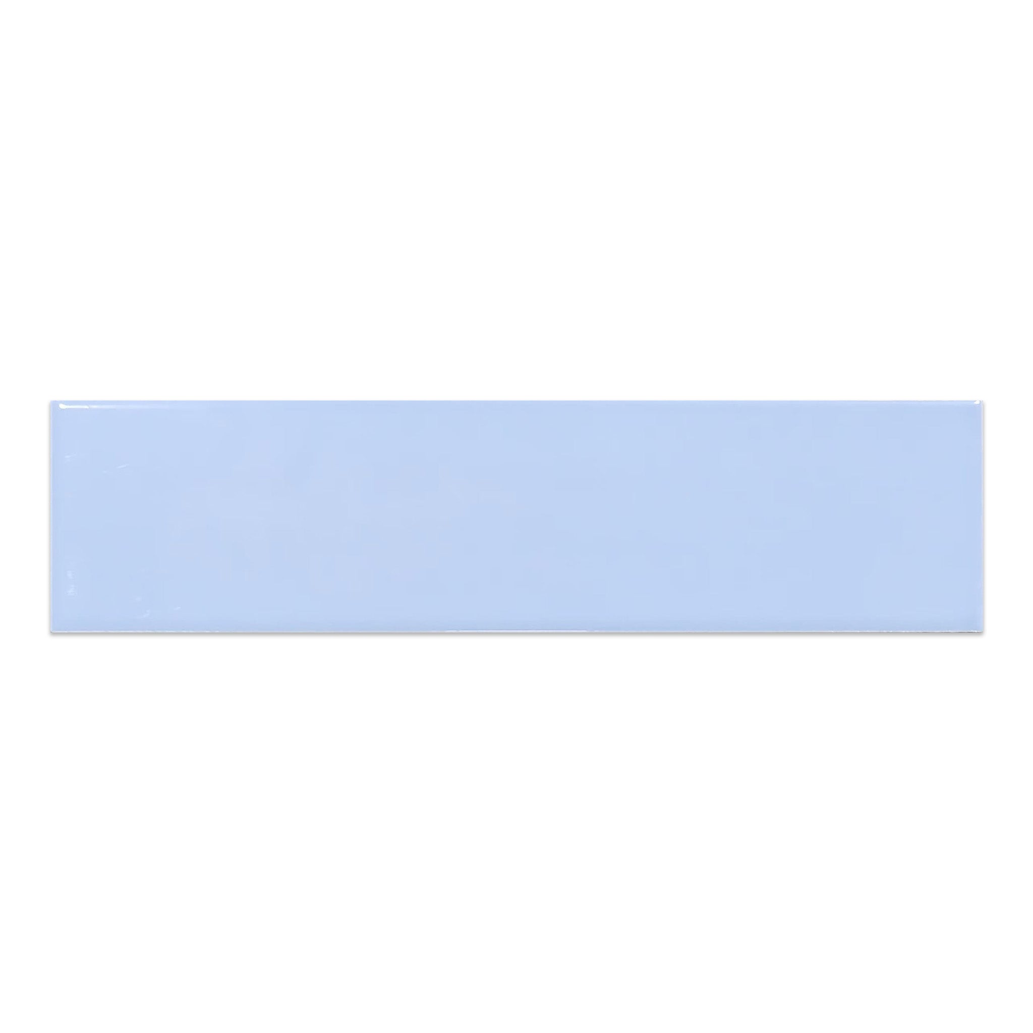3x12 BG Soft Blue Glossy Wall Ceramic Tile