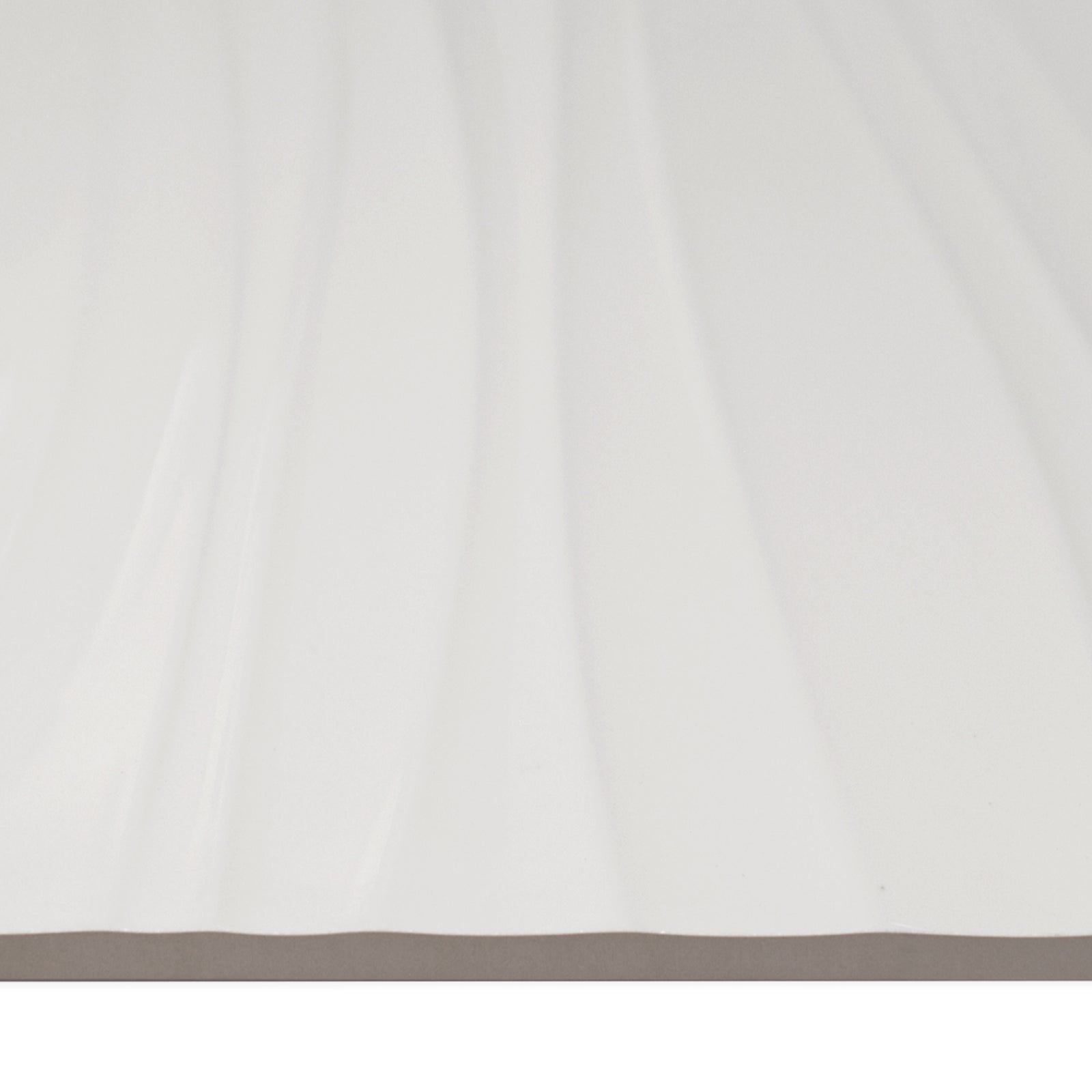 12x36 Gentle Waves White Glazed Ceramic Wall Tile