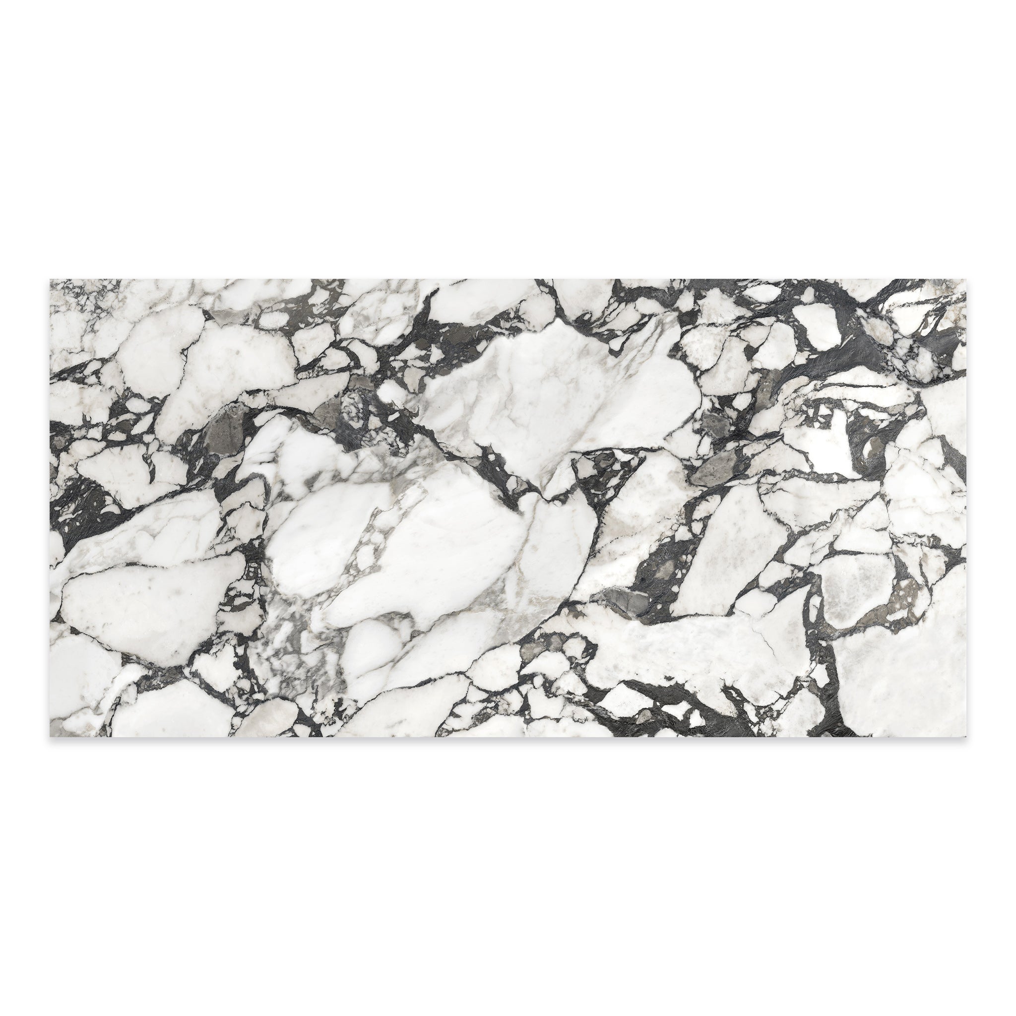 24x48 Gaogeli Dark Grey Porcelain Polished Tile