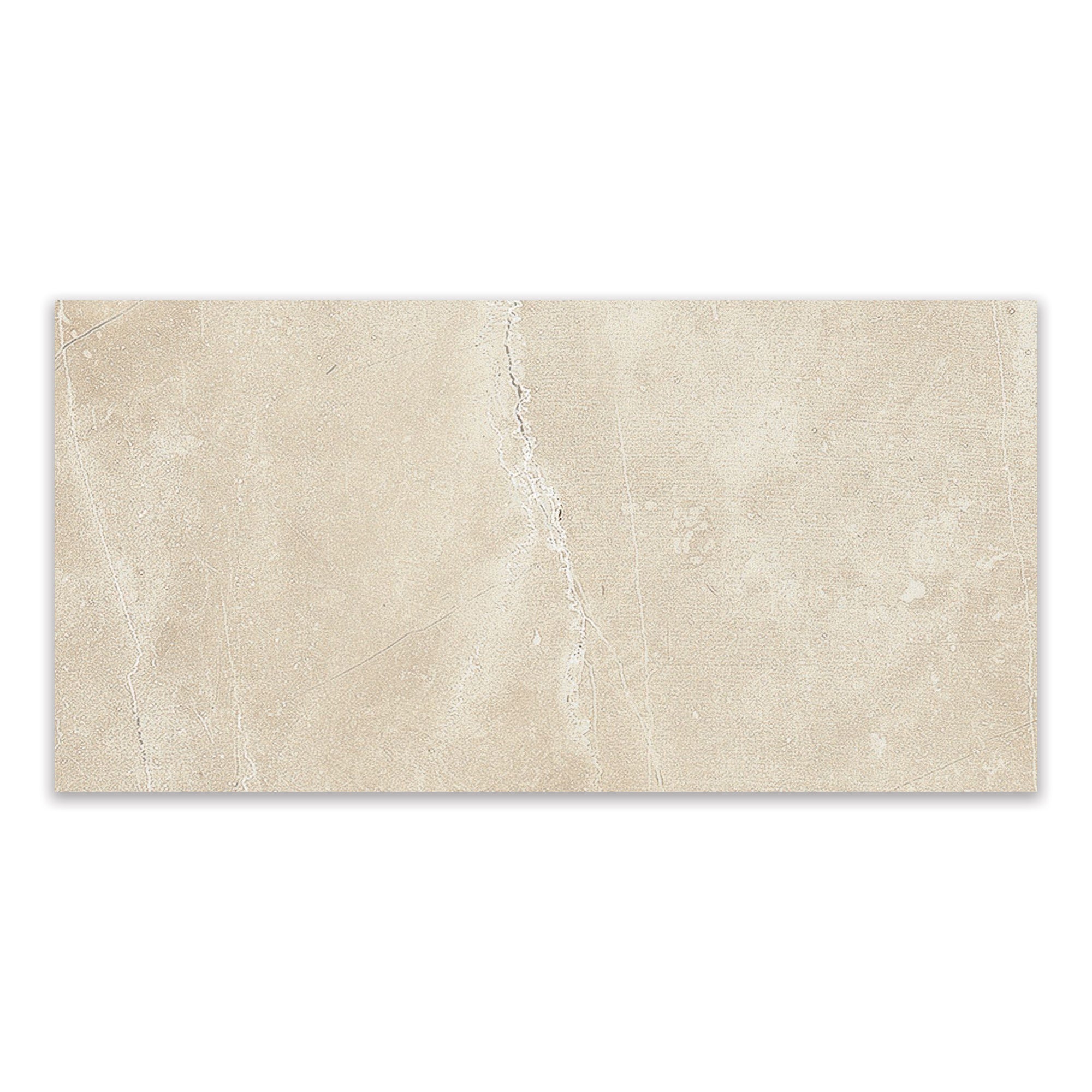 3x6 Klasiko Light Beige Porcelain Matte Tile