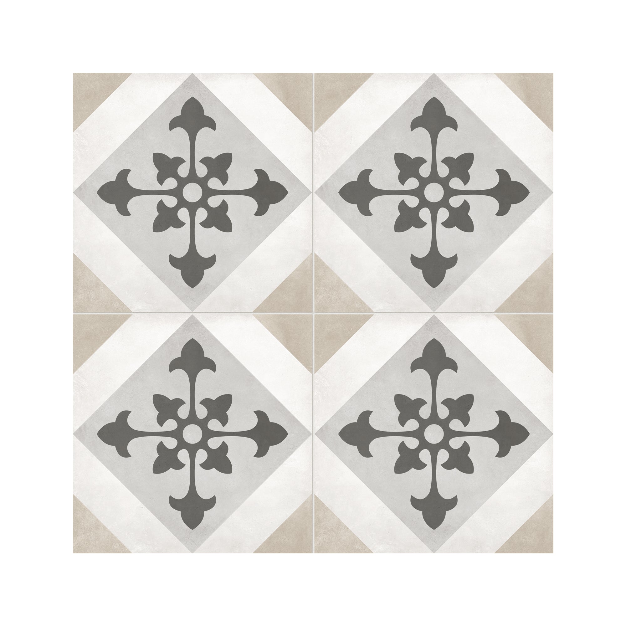 8x8 Format Northstar Beige Porcelain Matte Tile