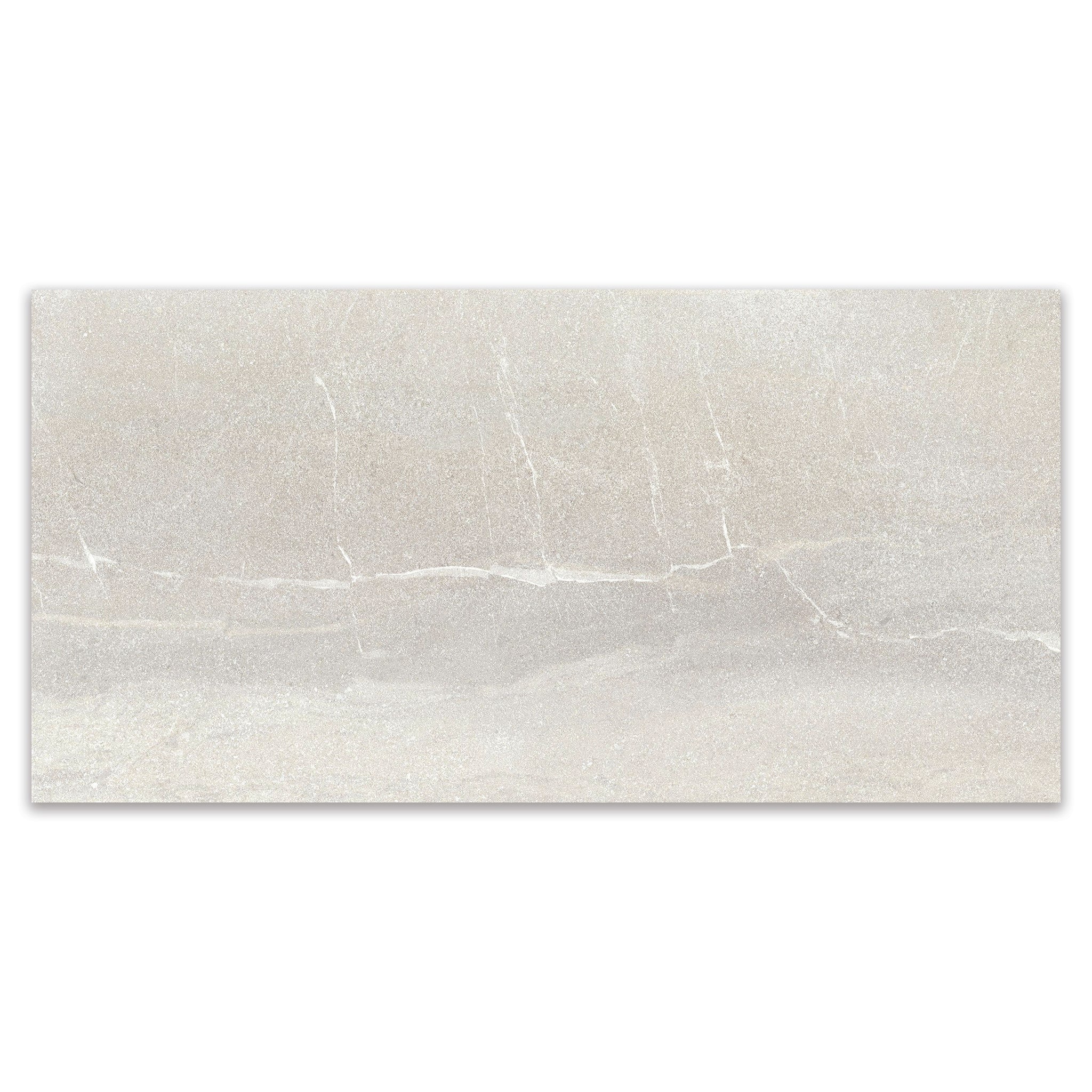 10x20 Northernlite Light Beige Ceramic Matte Tile