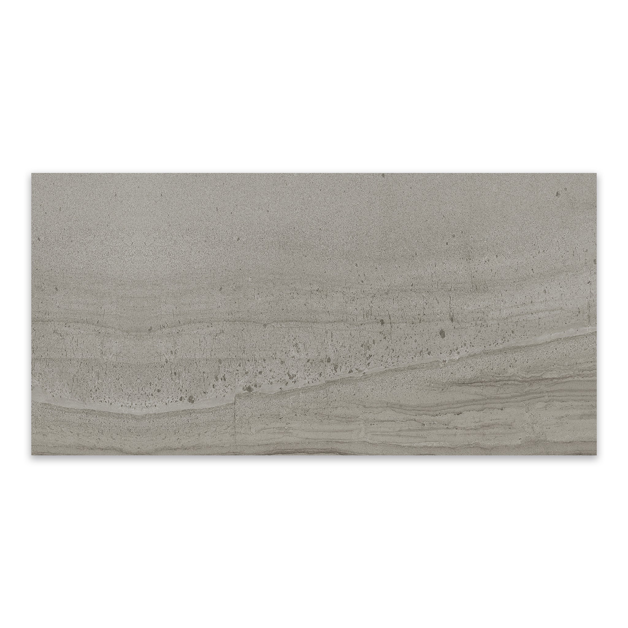 12x24 Markdale Grey Porcelain Polished Tile