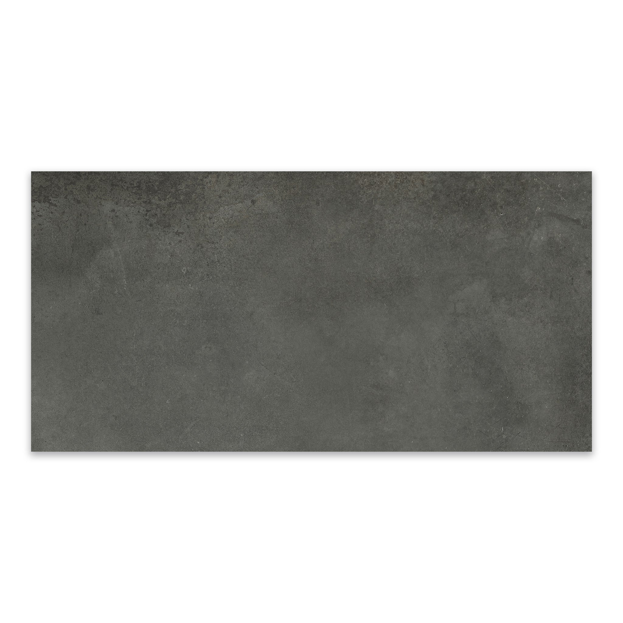 12x24 Moderno Black Porcelain Matte Tile
