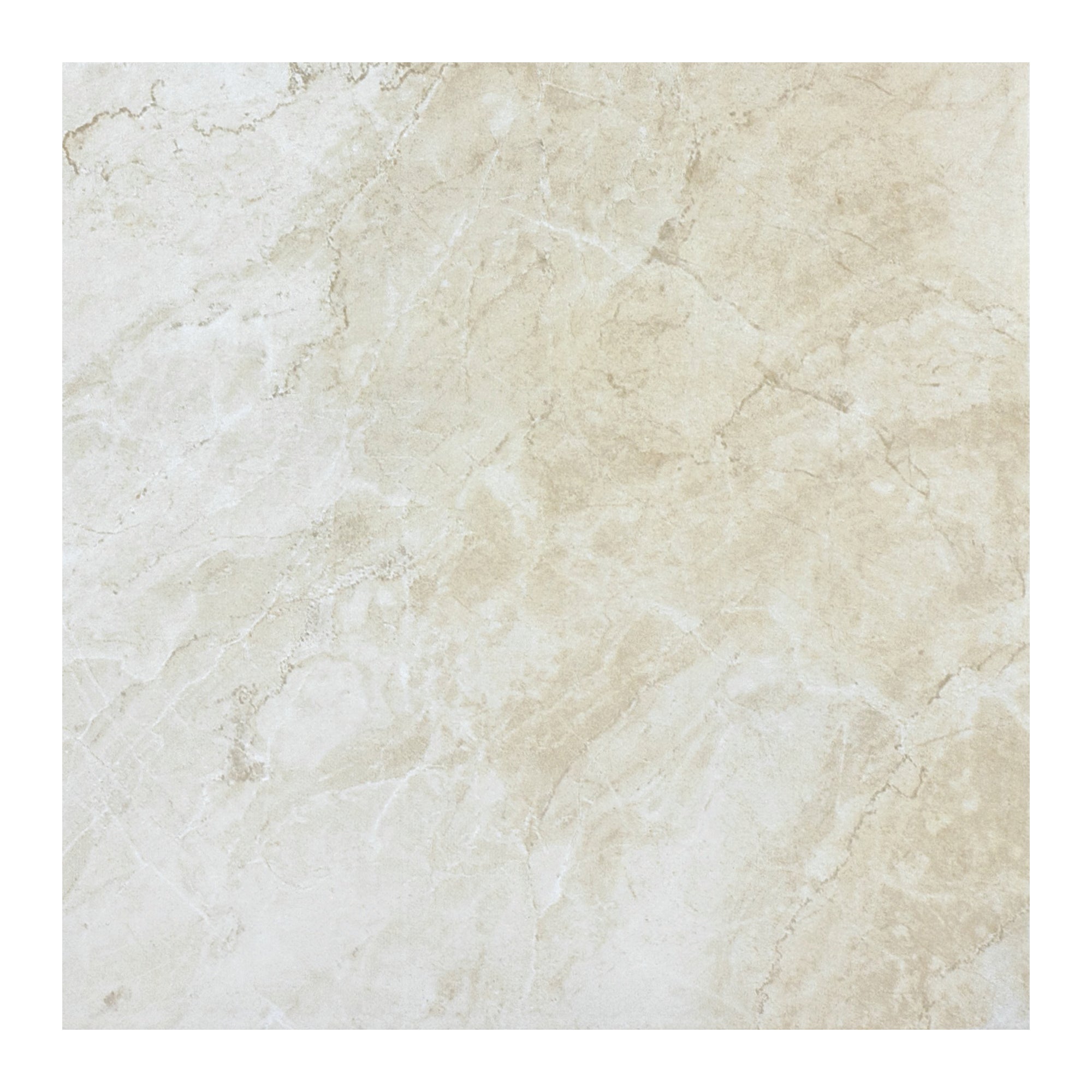 13x13 Moda Ivory Ceramic