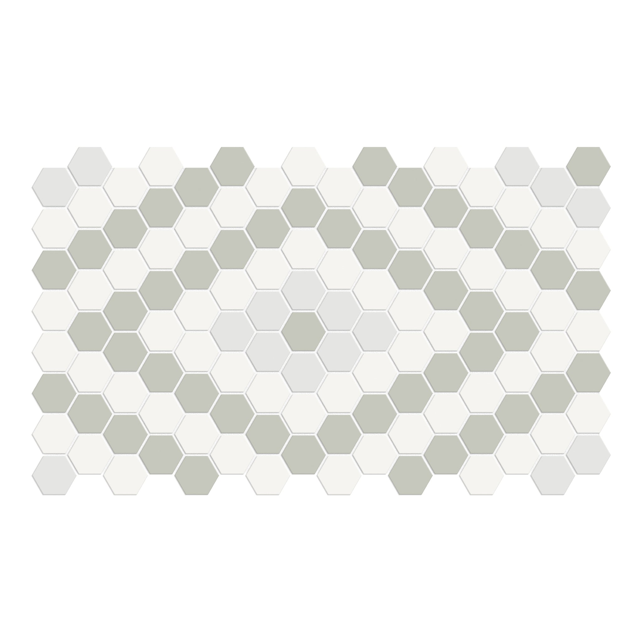 Architek Morning Grey Diamond Matte Glazed Porcelain Mosaic