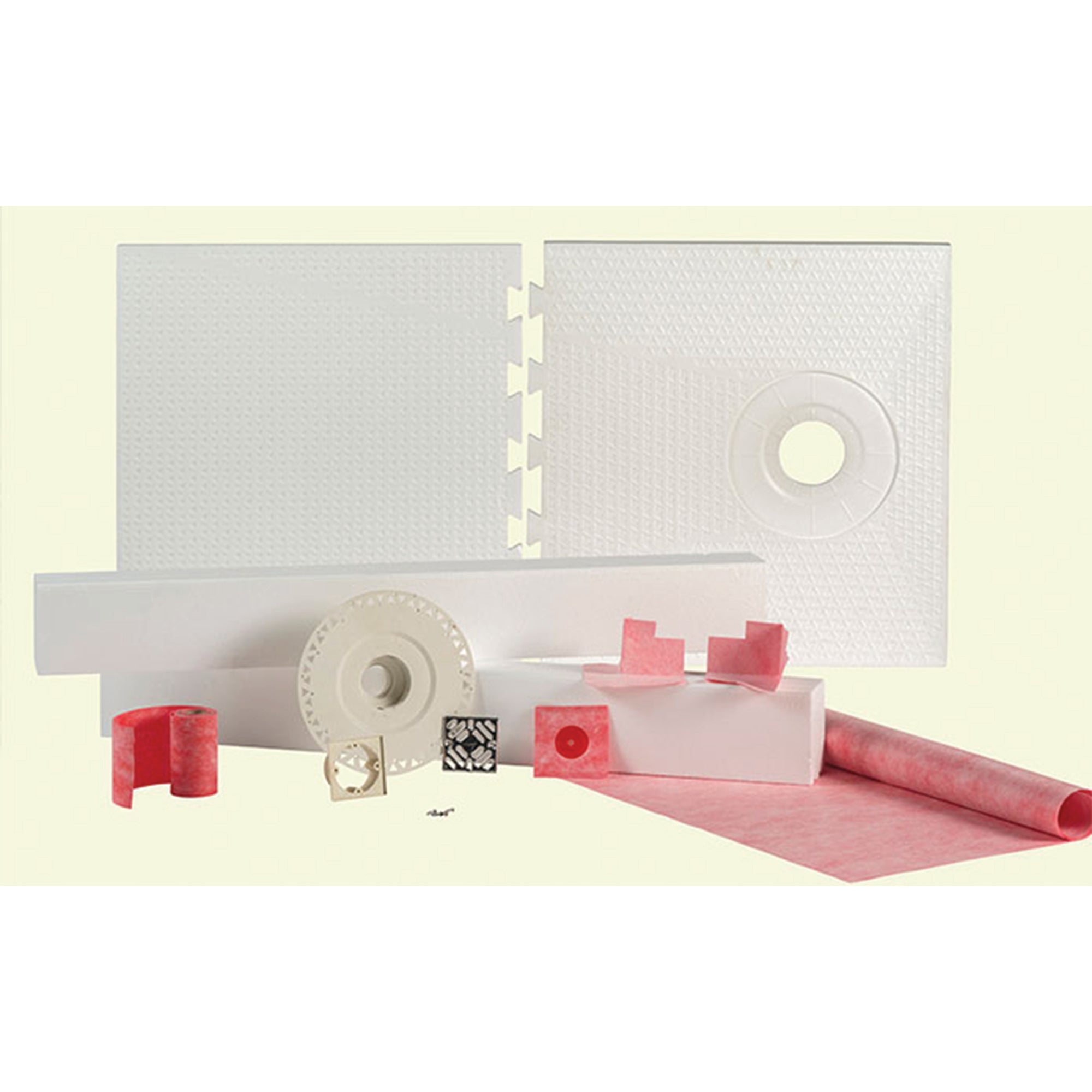 Bengard Prova Shower Kit 32x60 Off Centre Drain