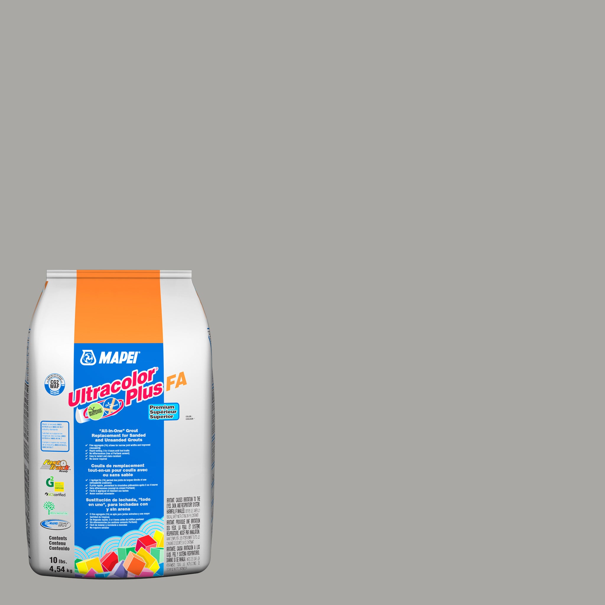 Mapei 10 lb 27 Ultra Grout Silver
